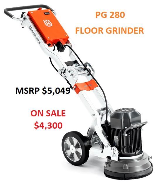 Pg280 floor grinder store